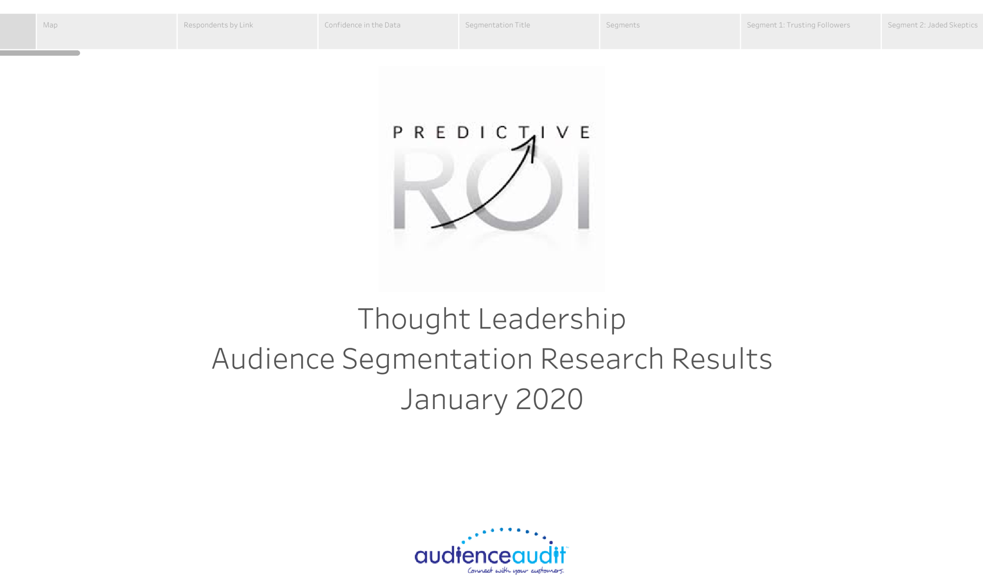 Audience Audit Segmentation Resources